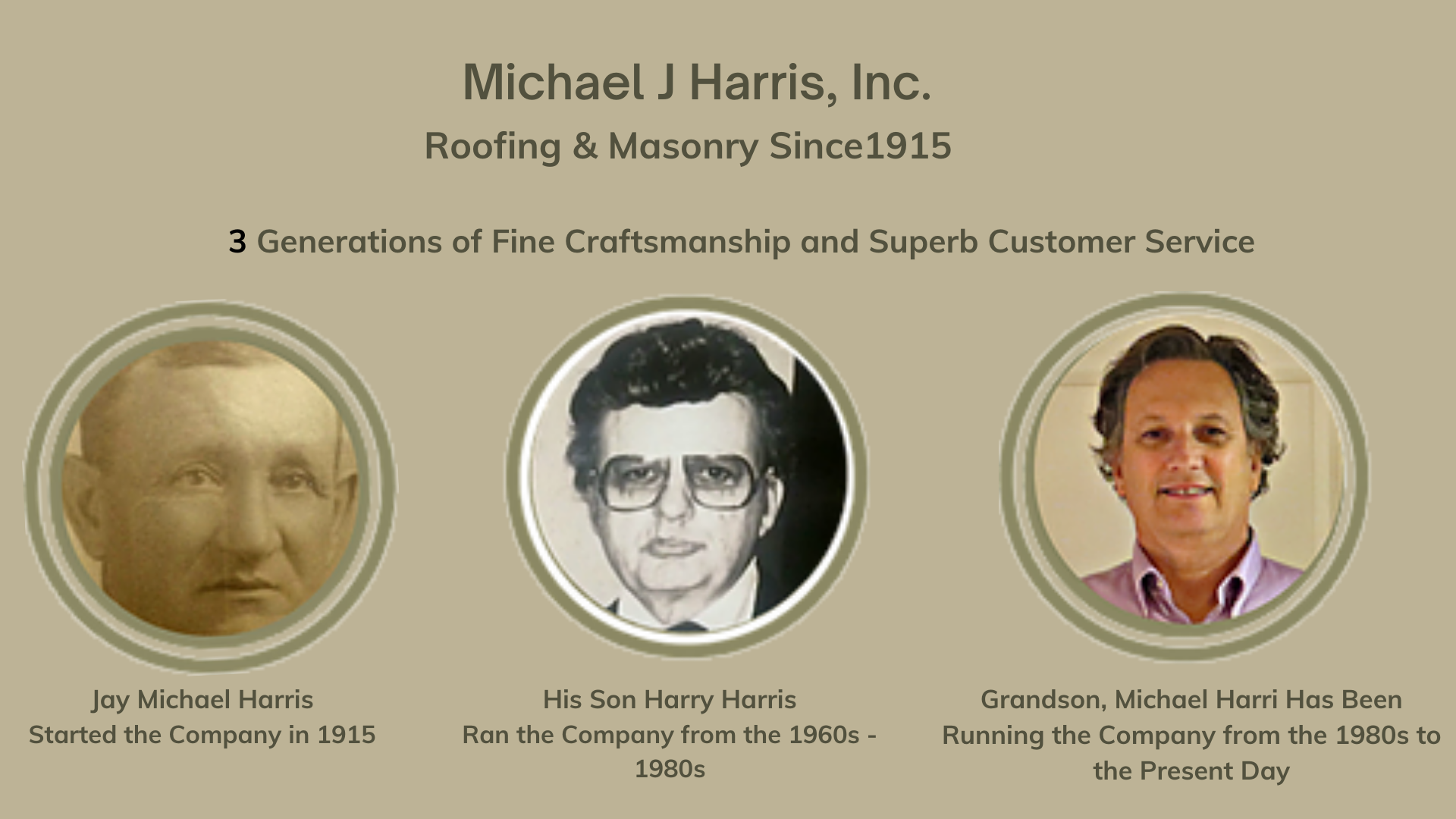 About Us | Michael J. Harris